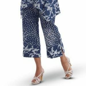 Donna Vinci | Jeans | Lisa Rene Denim Sleeveless Top Capri Bottoms ...